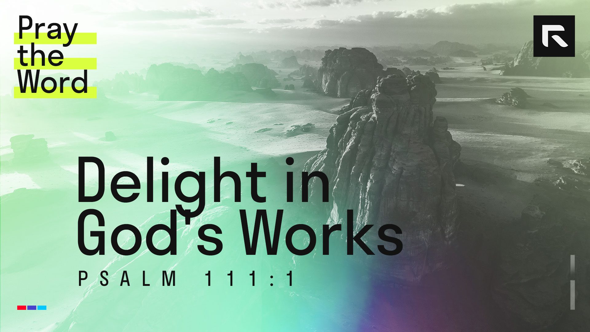 Delight in God's Works (Psalm 111:1) - Radical