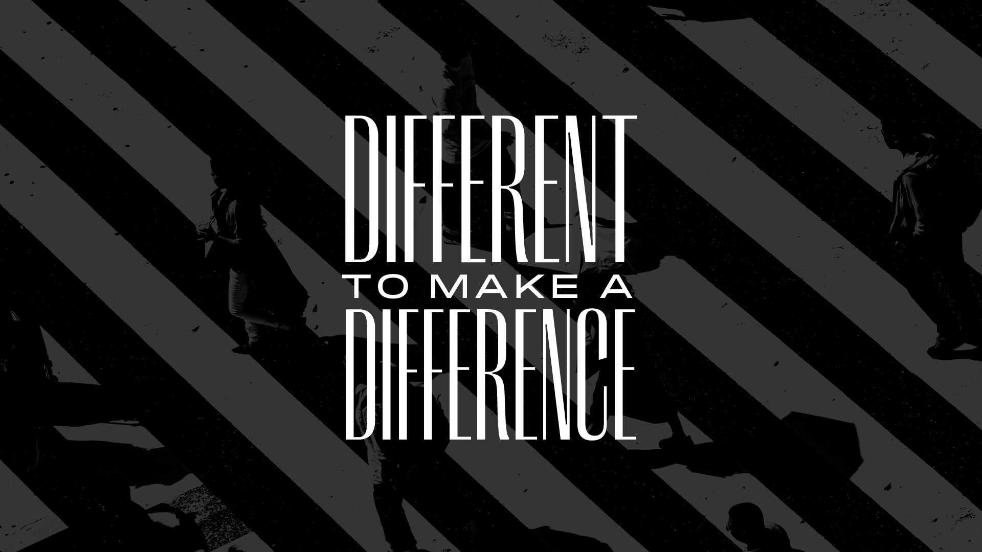 Different to Make a Difference - Radical