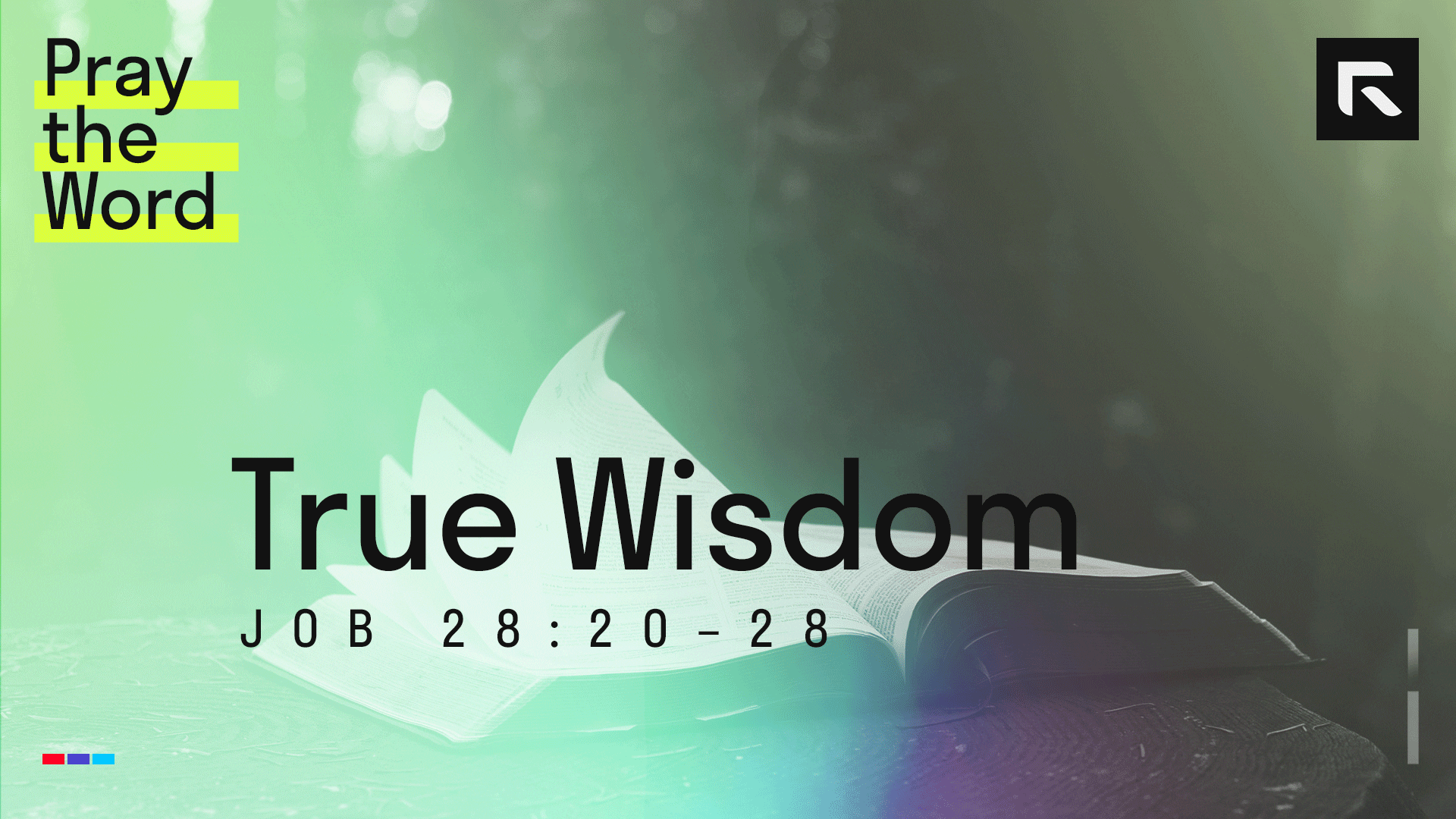 True Wisdom (Job 28:20–28) – Radical