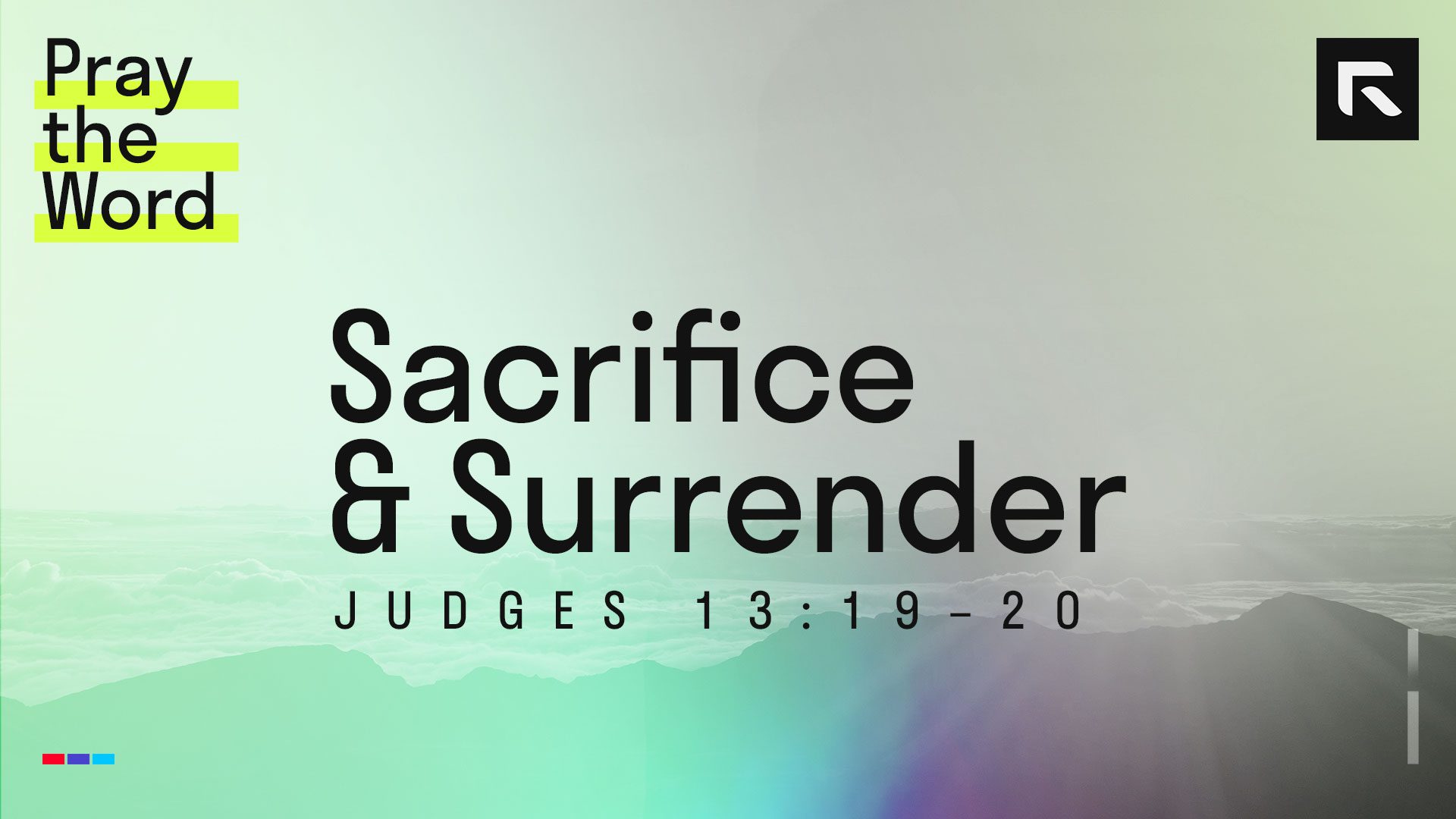 Sacrifice & Surrender (Judges 13:19–20) - Radical