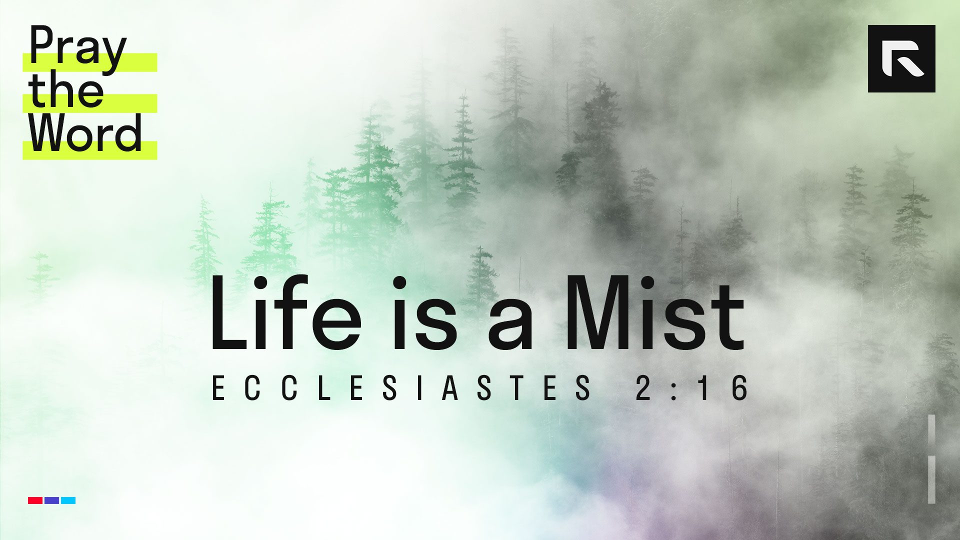 Life is a Mist (Ecclesiastes 2:16) - Radical